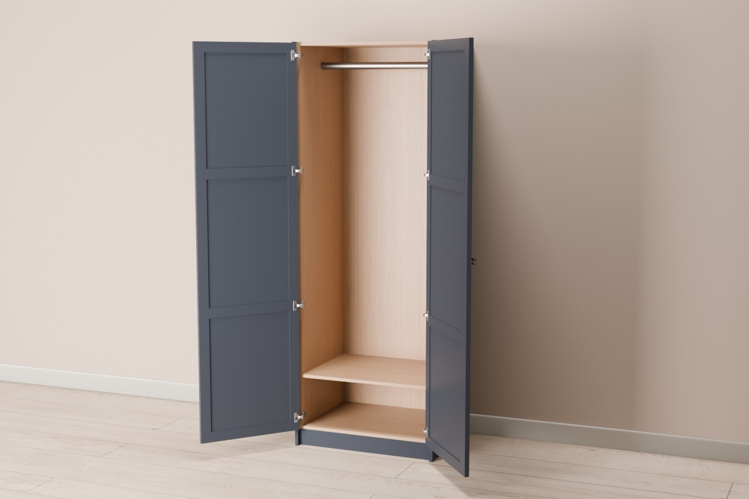Double Tall Wardrobe