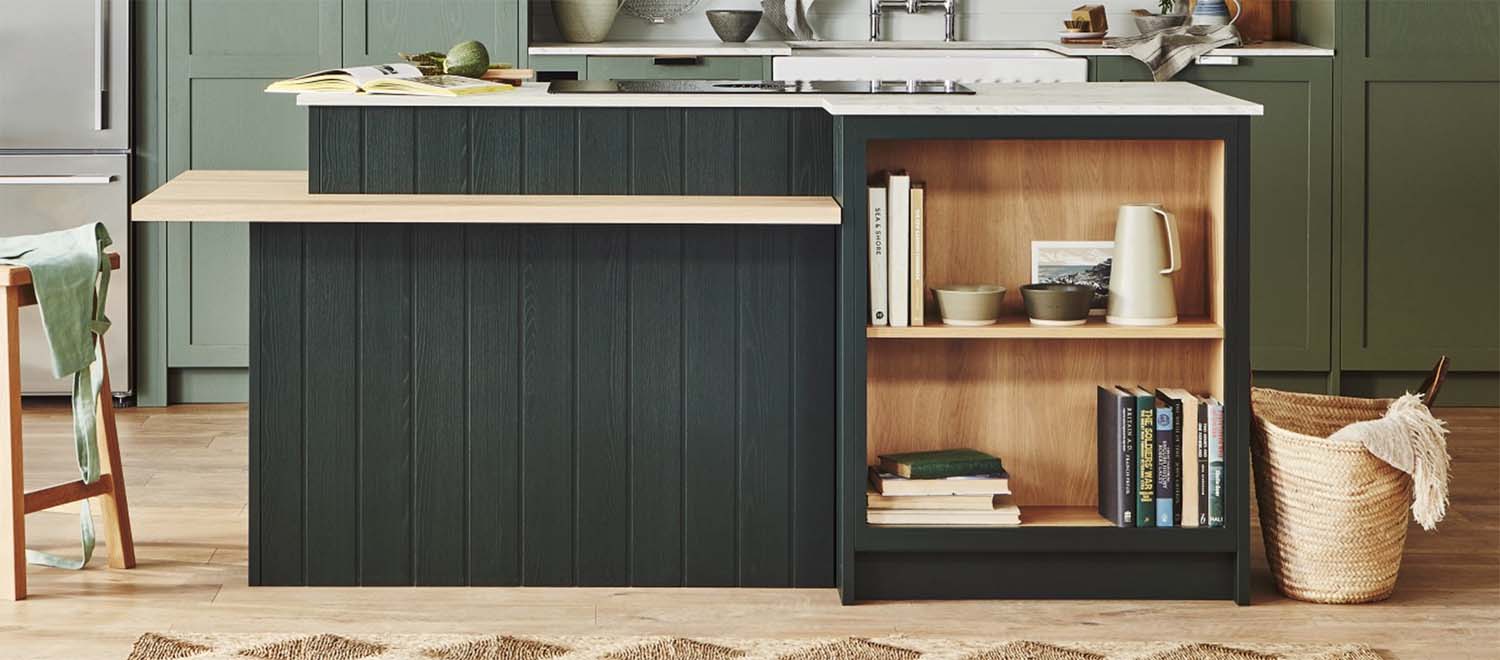 V Groove Kitchen Styles - Painted Finish V Groove Cabinets & Doors
