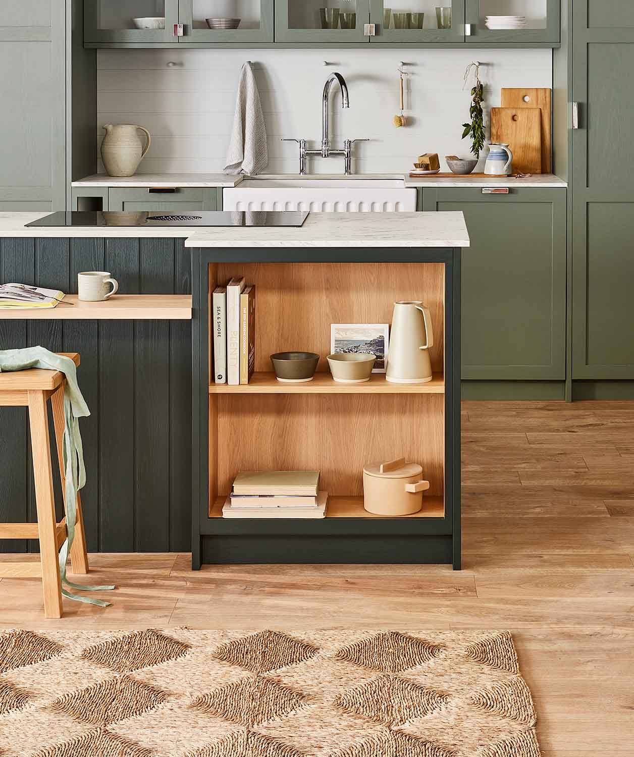 Open Base Kitchen Cabinets